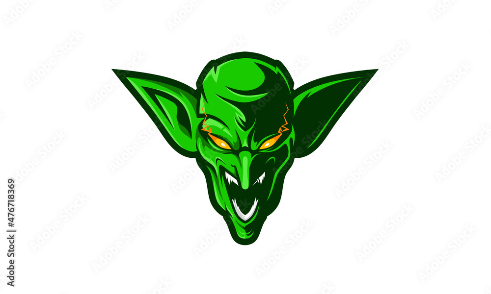 Goblin Vector , Goblin Logo , Goblins Stock Vector | Adobe Stock
