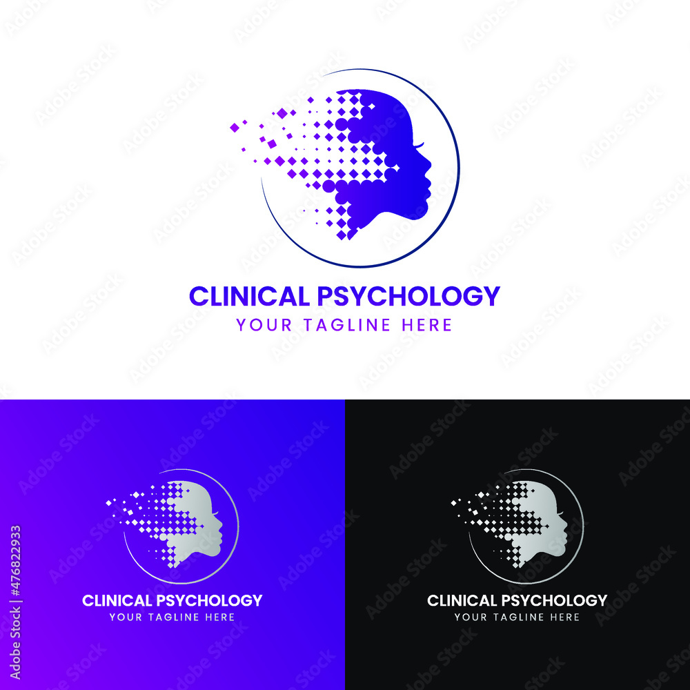 Clinical Psychology Logo - Logo Template. Stock Vector | Adobe Stock