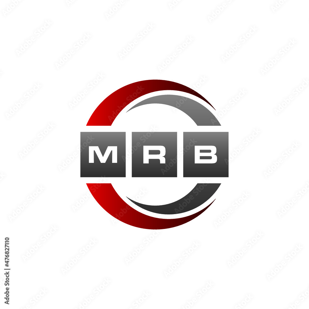 MRB Letter Initial Logo Design Template Vector Illustration Stock ...