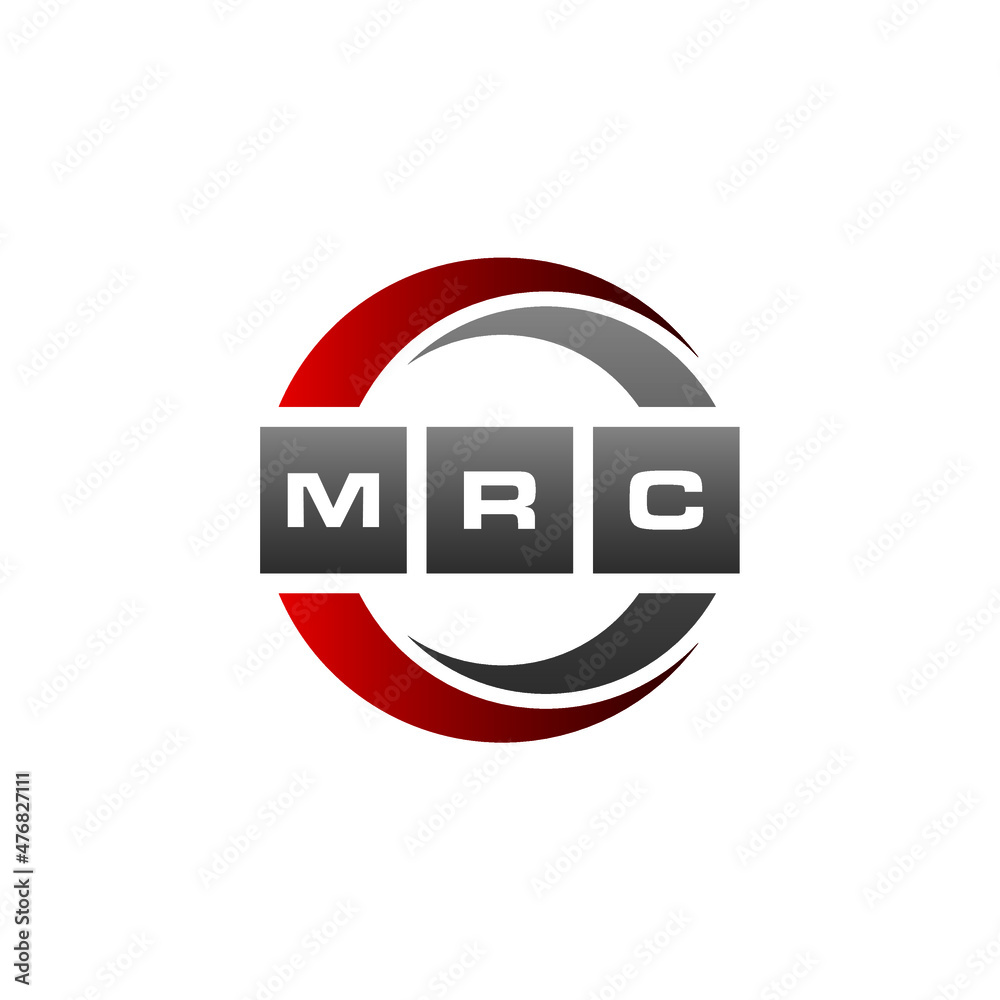 MRC Letter Initial Logo Design Template Vector Illustration Stock ...