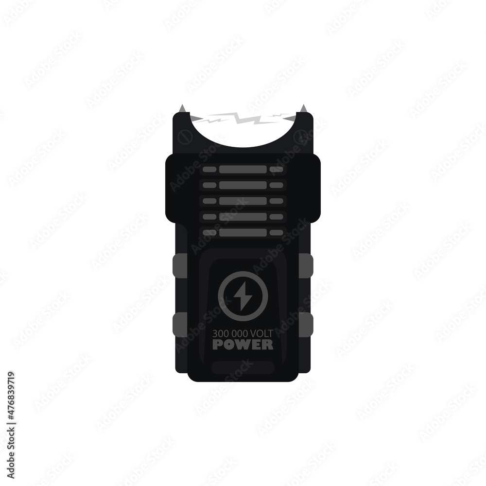 Shocker for protection. Taser is an electric weapon. Item for safety ...