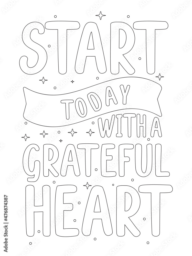motivational Quotes coloring page .love Quotes coloring page. เวกเตอร์ ...