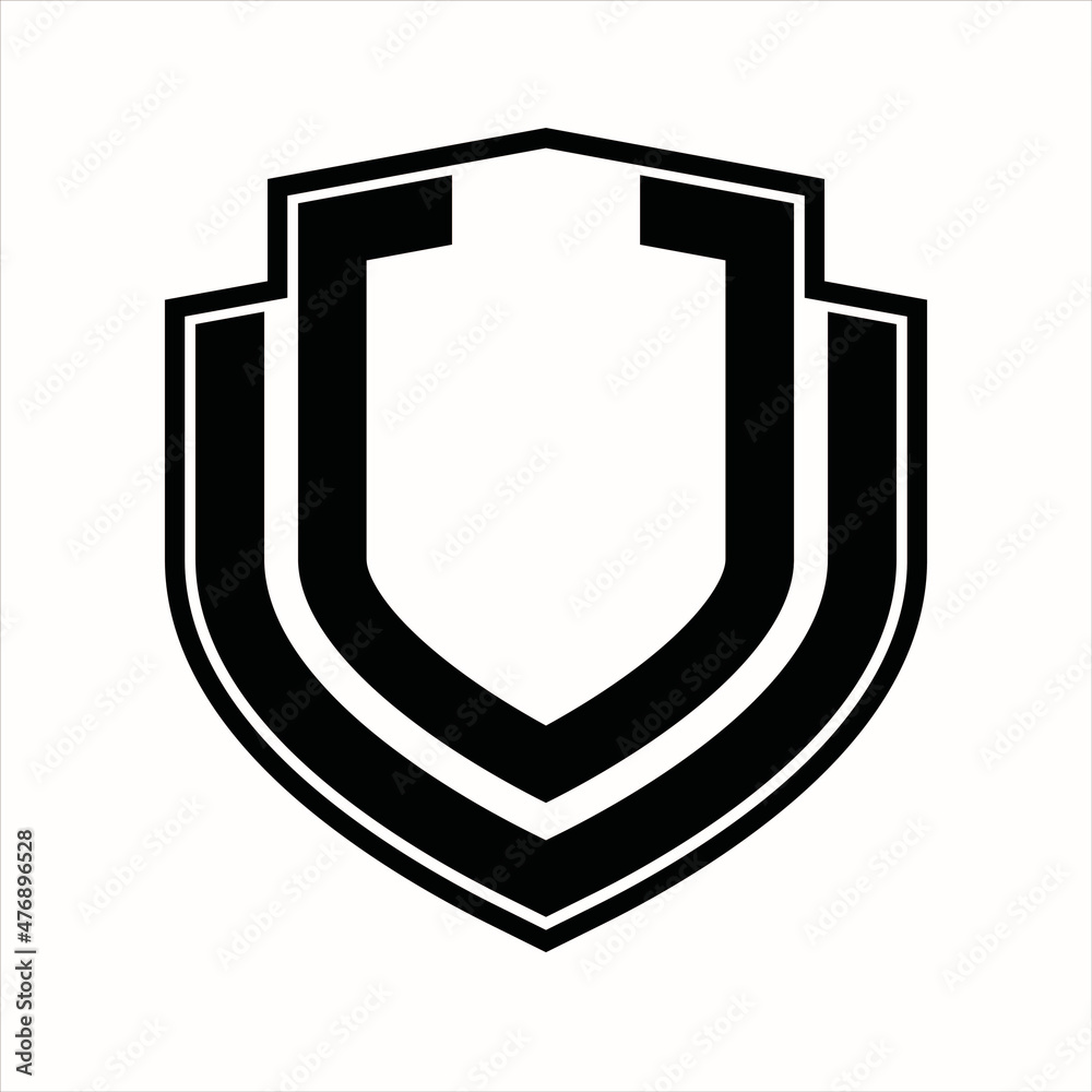 VU Logo monogram vintage design template Stock Vector | Adobe Stock
