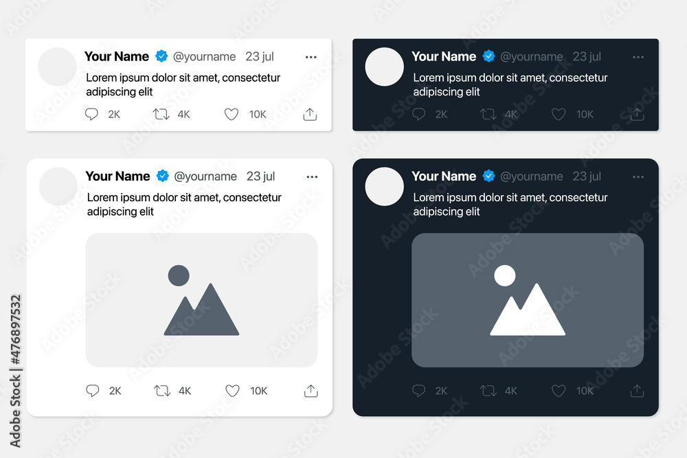 Triangle Background Twitter