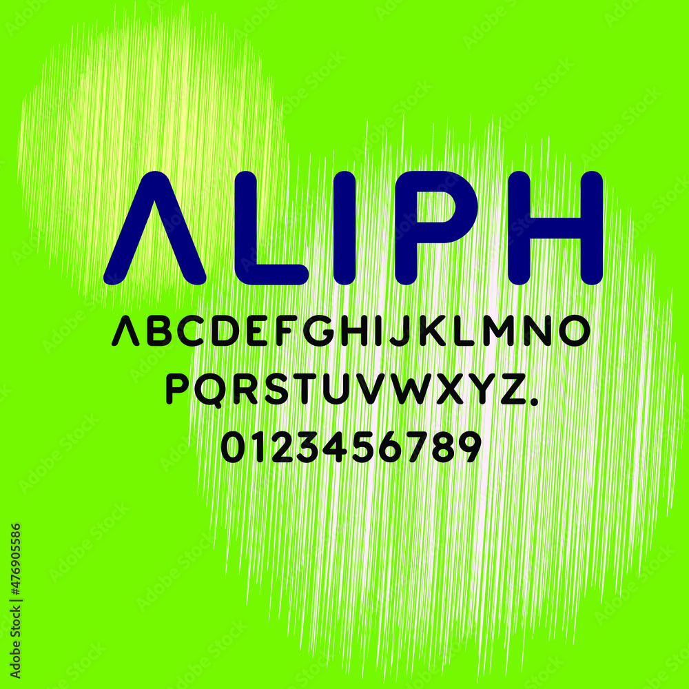 Aliph is a modern and minimalist logo typeface. The font has been ...