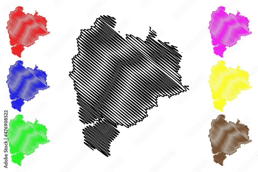 Palghar district (Maharashtra State, Konkan Division, Republic of India ...