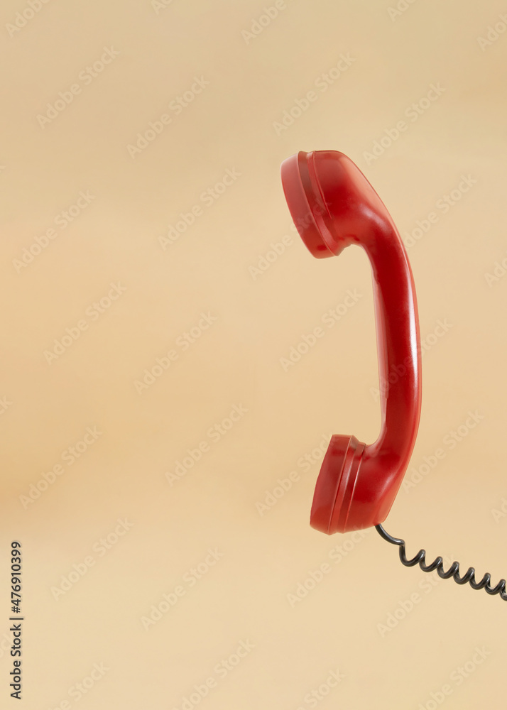 Red Phone Handset