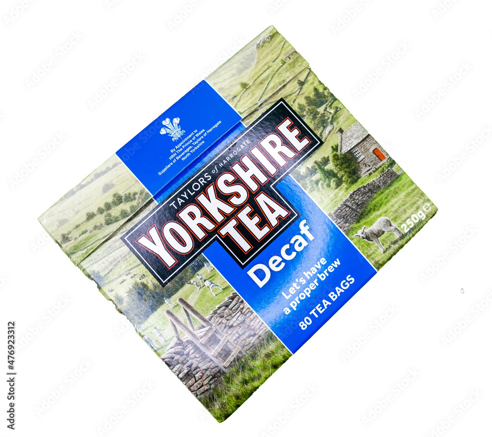 Norwich, Norfolk, UK – December 2021. Top down view or flat lay of ...