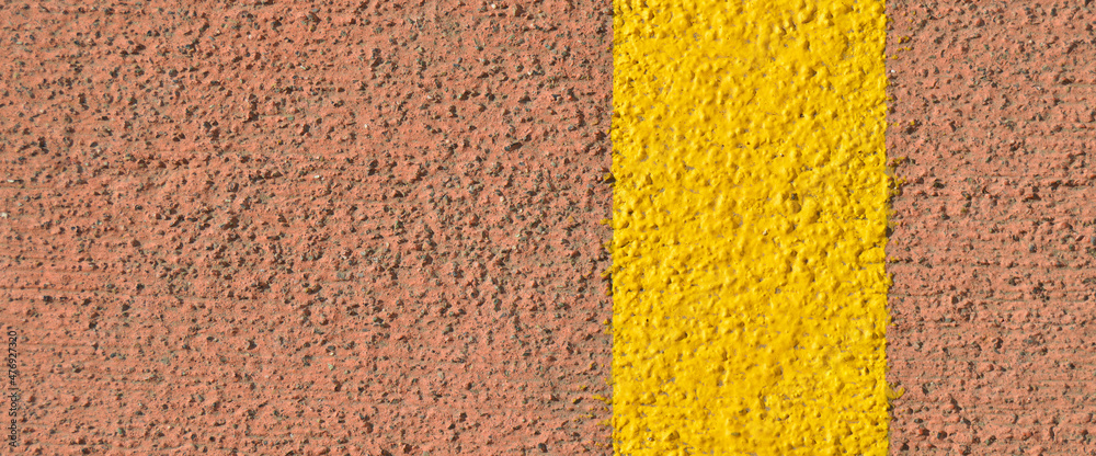 Clean asphalt yellow line road texture seamless with background ...