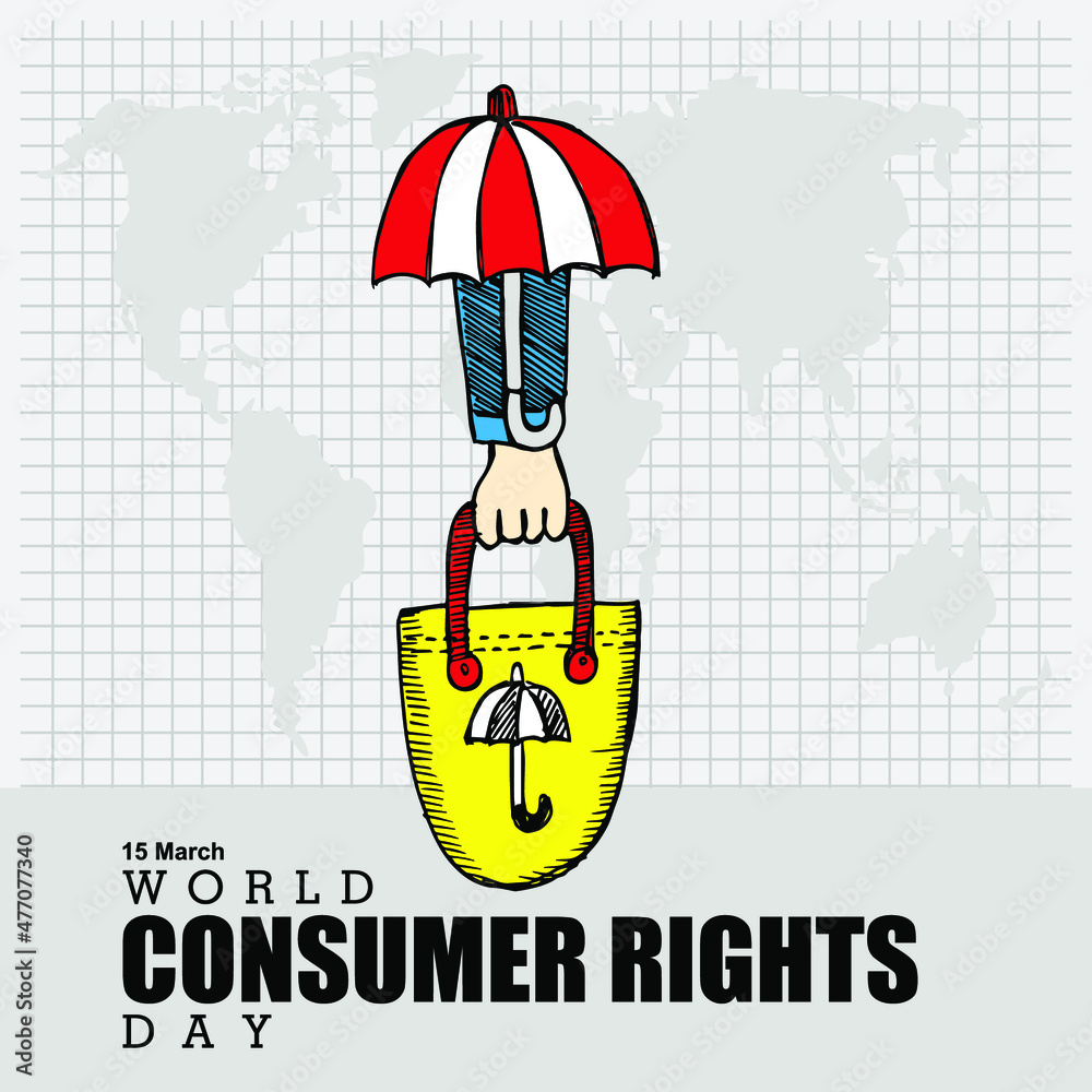 world consumer rights day, poster and banner Stock Vector | Adobe Stock