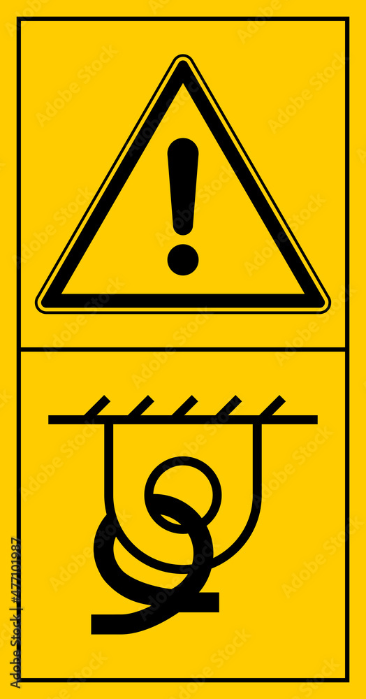 cmssn156 CombinationMachineSafetySignNew cmssn - mssn5mssn4v vertikal ...