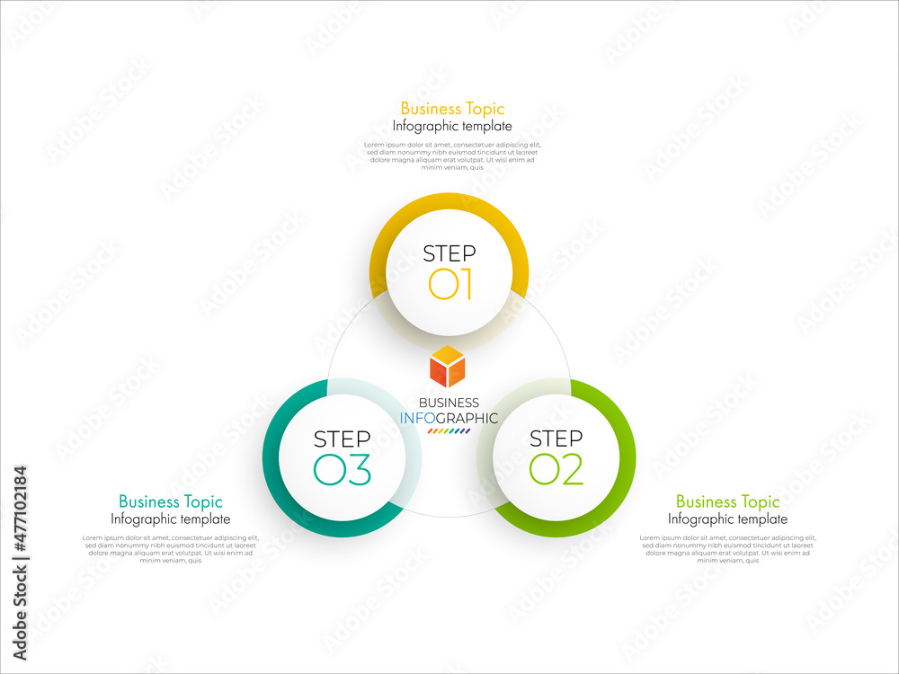 Minimal step infographics design vector and icons can be used for ...