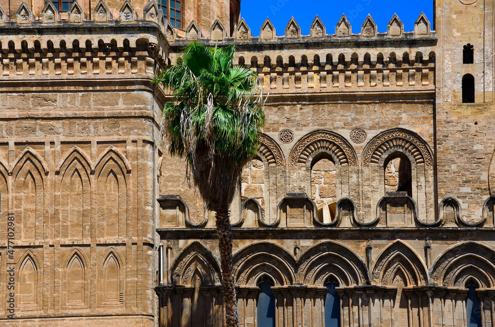 Roman Catholic Cathedral of Palermo dedicated to Assumption of Virgin ...