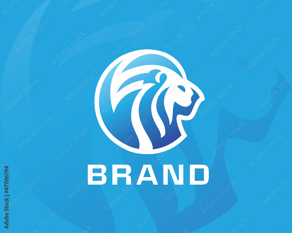 Lion logo. Lion logo for sale. Lion mascot logo. Stock Vector | Adobe Stock