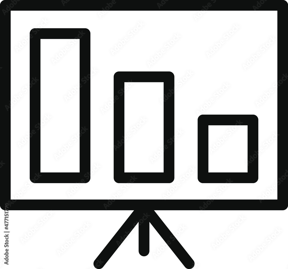 Falling chart, market chart, Financial falling graph icon, Graph shows ...