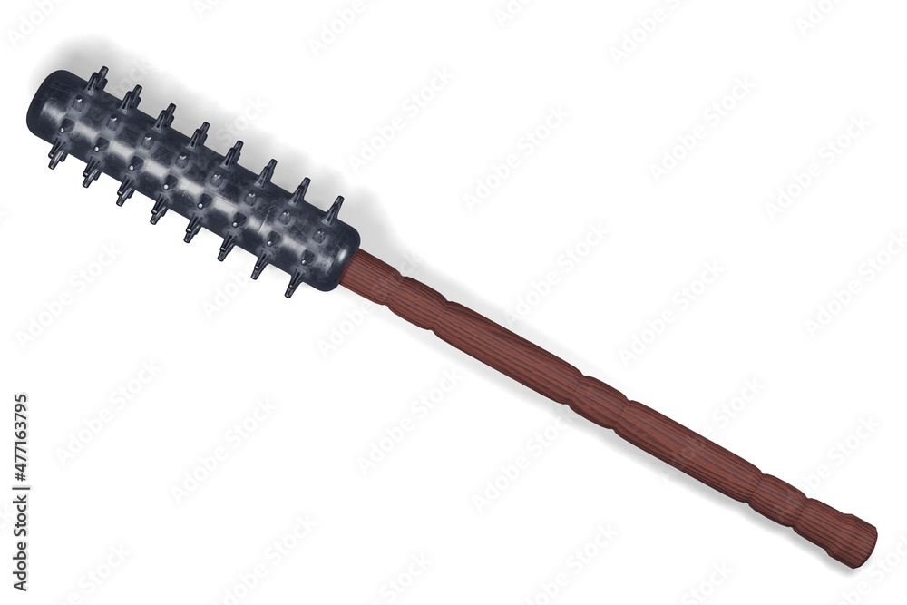 Ararebo - traditional japanese samurai weapon on white background 3d ...