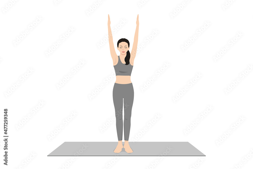 Extended Mountain Pose