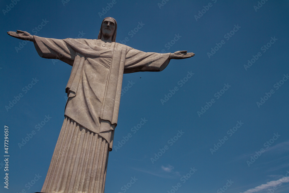 Christ the Redeemer Statue, Rio de Janeiro, Brazil Stock Photo | Adobe ...