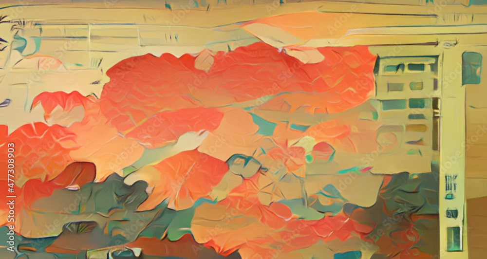 Abstract simple minimalism fantasy abstract background, fade matte ...