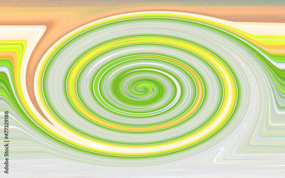 Background pink and green. Sea wave illustration. Beautiful texture in ...