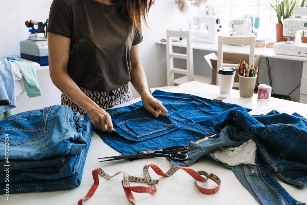 Sustainable fashion, Denim Upcycling Ideas, Using Old Jeans ...