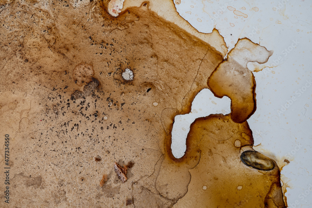 texture of a dirty stain on the surface of a gas stove Stock Photo ...