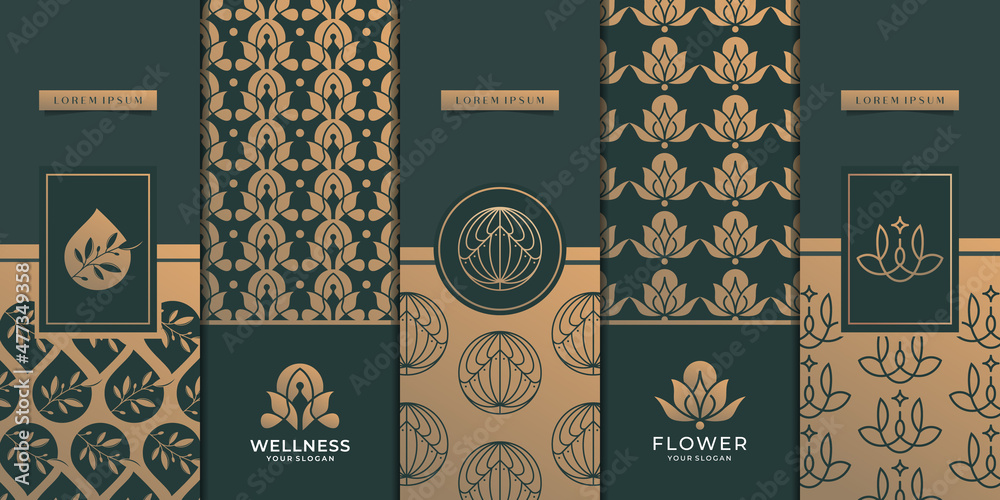 Collection of design elements,labels,icon,frames, for logo,packaging ...