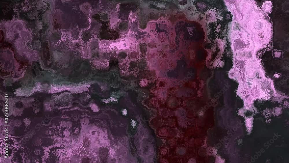 4k background video of everchanging detailed particle texture in vivid ...