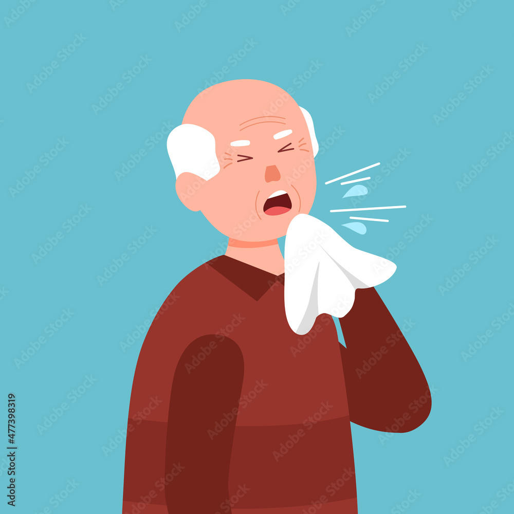 Coughing Person