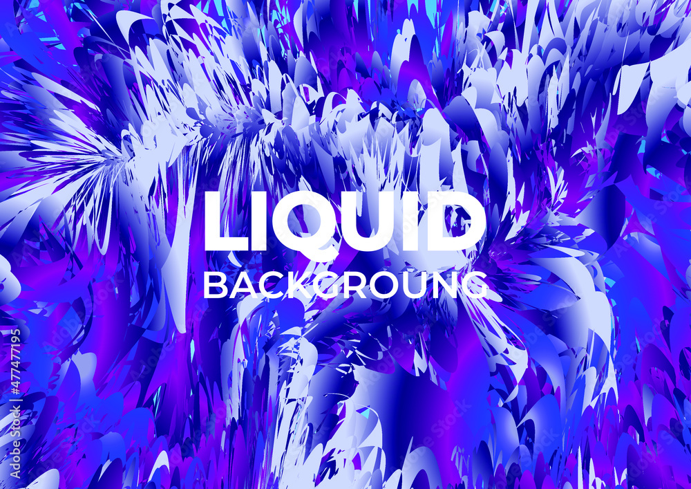 Liquid background for website and mobile UI design. Web screen ...