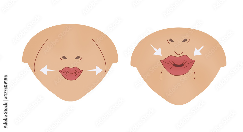 Exercises for the expression muscles around the lips and mouth ...