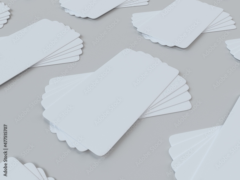 Blank modern business card layout template with cropping. Blank Design ...