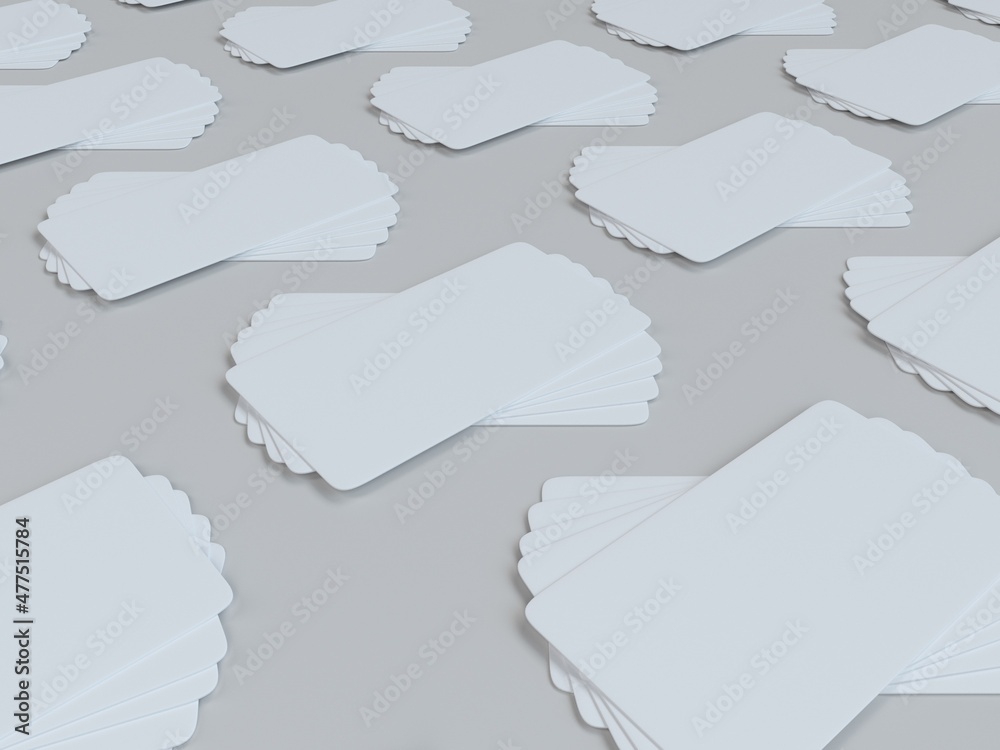 Blank modern business card layout template with cropping. Blank Design ...