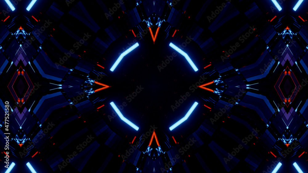 Neon Rave Lights Wallpaper