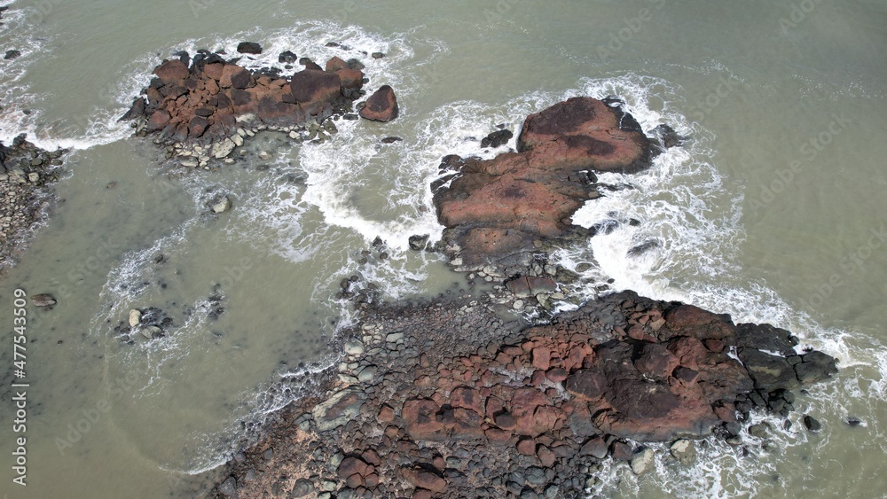 The Telok Teluk Melano Coastline and Serabang Beach at the most ...