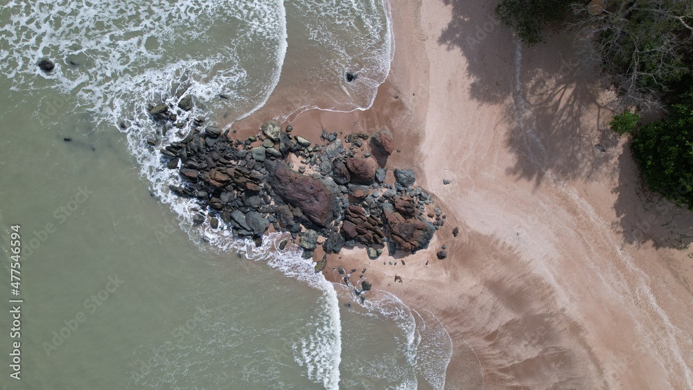 The Telok Teluk Melano Coastline and Serabang Beach at the most ...