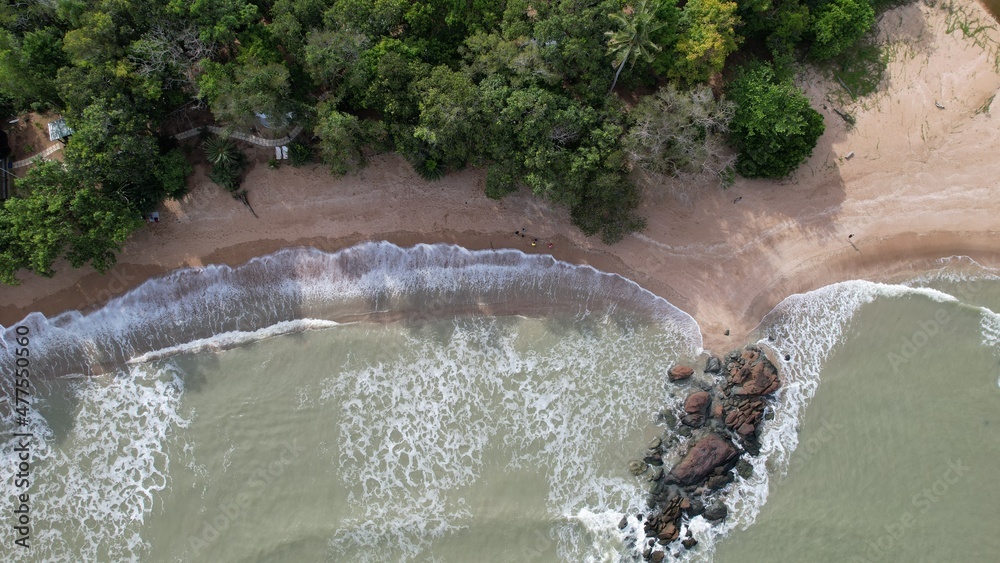 The Telok Teluk Melano Coastline and Serabang Beach at the most ...
