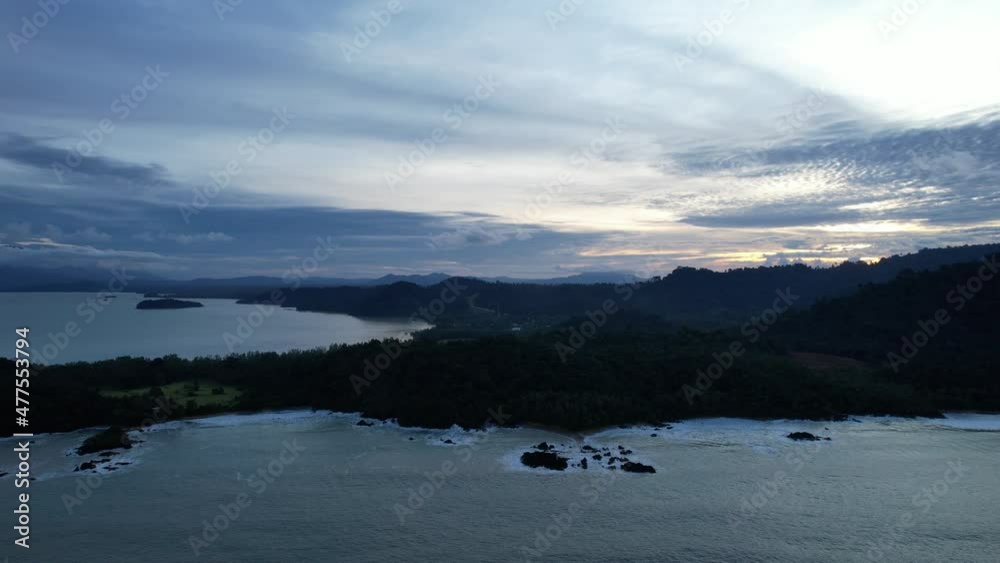 The Telok Teluk Melano Coastline and Serabang Beach at the most ...