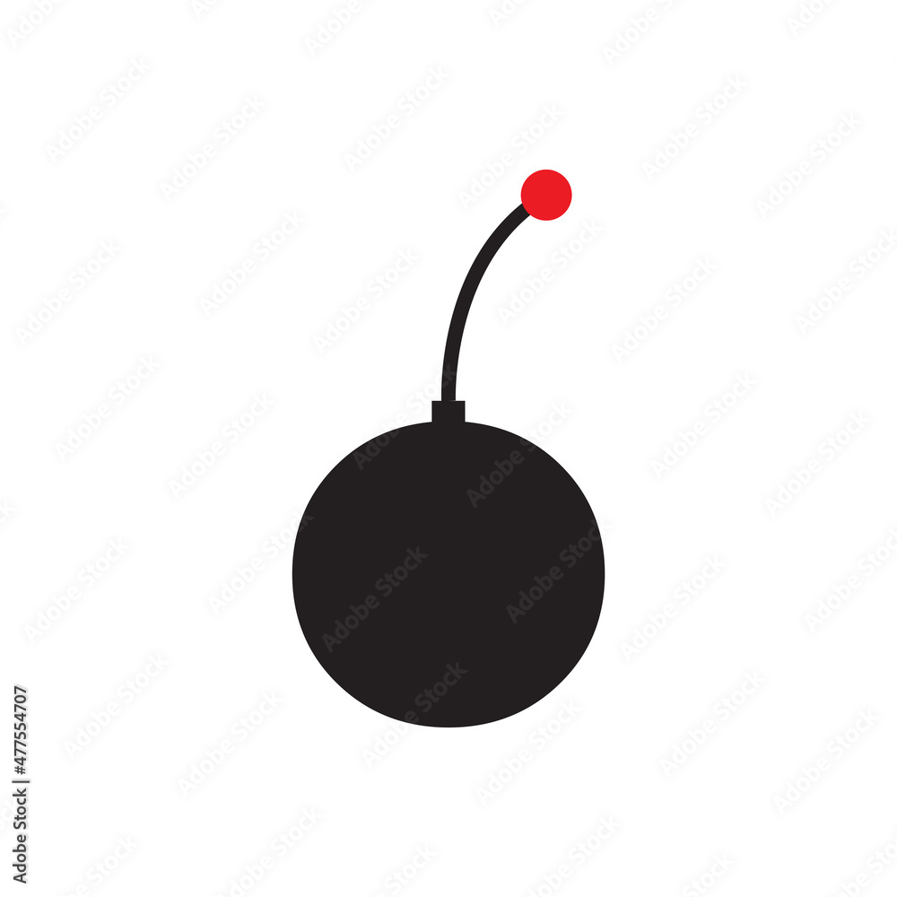 circle black booby trap logo design vector graphic symbol icon sign ...