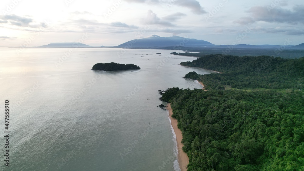 The Telok Teluk Melano Coastline and Serabang Beach at the most ...