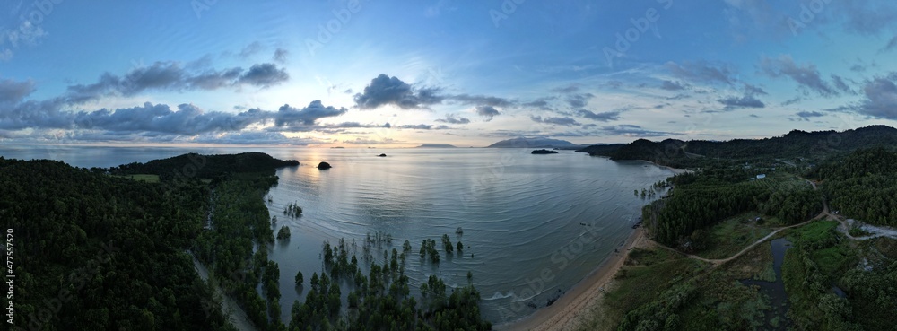 The Telok Teluk Melano Coastline and Serabang Beach at the most ...