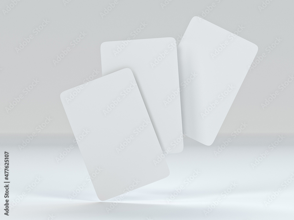 Blank modern business card layout template with cropping. Blank Design ...