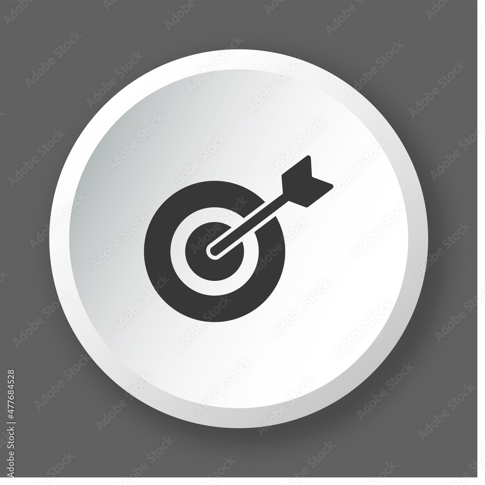 Logo cible. Stock Vector | Adobe Stock