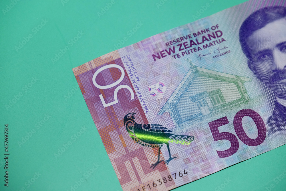 New Zealand banknote. It is issued by the Reserve Bank of New Zealand ...