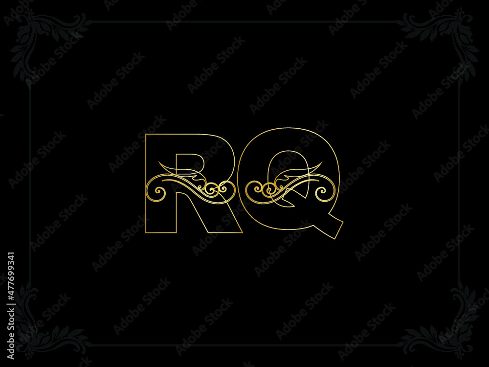 Minimalist Luxury initial RQ logo, Luxury Rq r&q Logo Design For ...