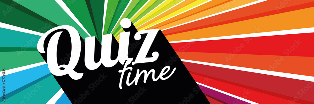Quiz time Stock Vector | Adobe Stock