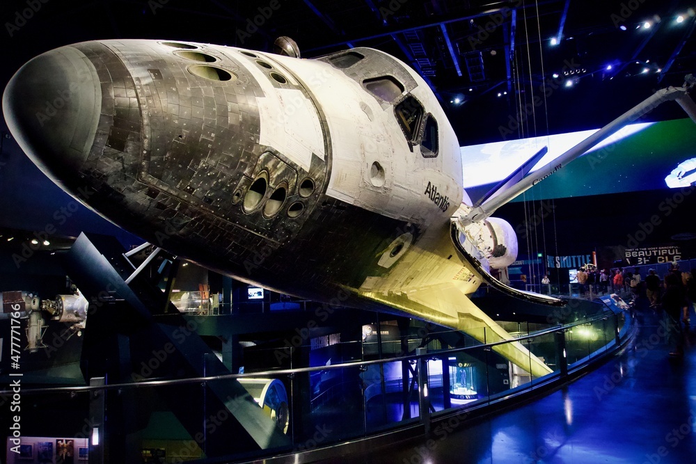 Building Space Shuttle Atlantis Exhibit
