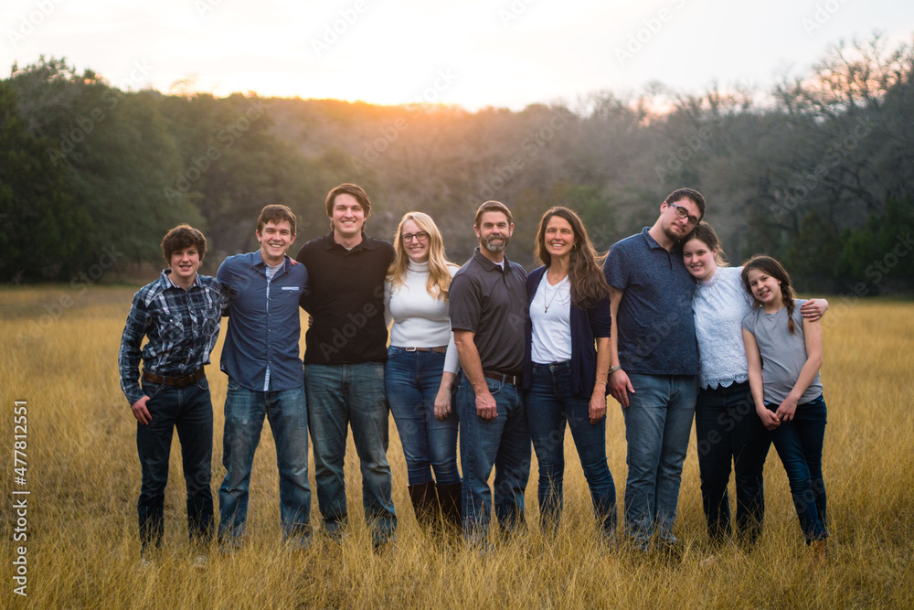 Family group photo Stock Photo | Adobe Stock