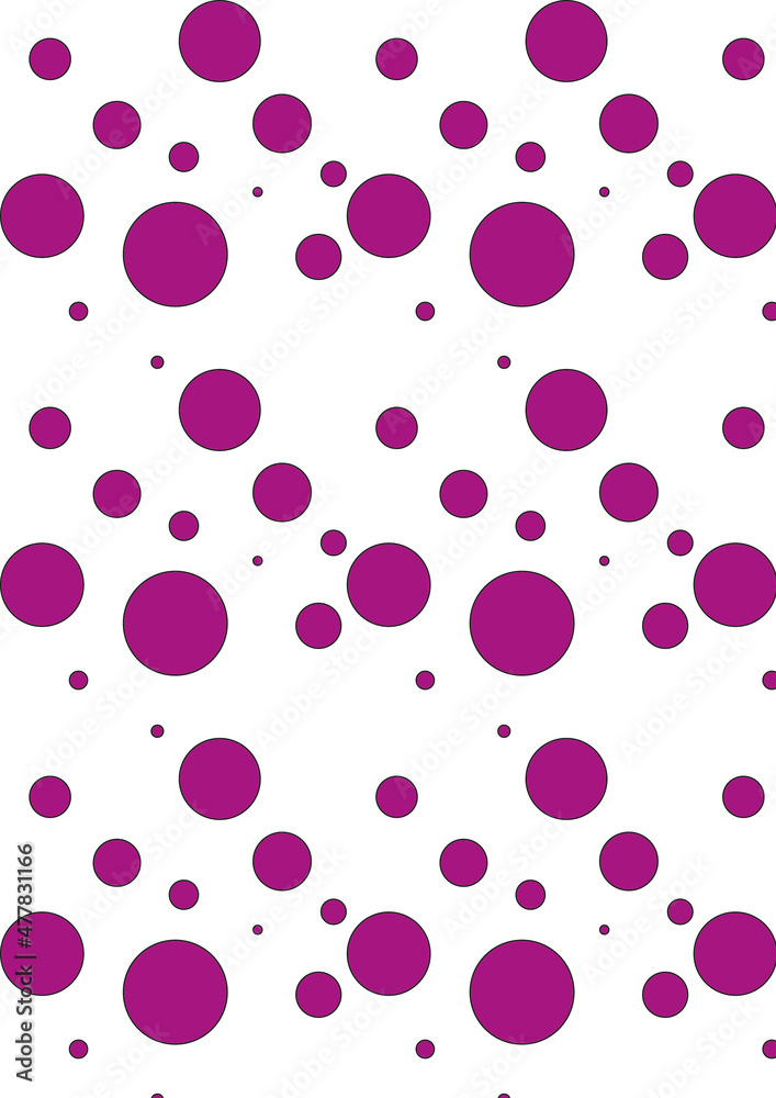 ronds violets plusieurs tailles Print papier peint, wallpapers, lignes ...