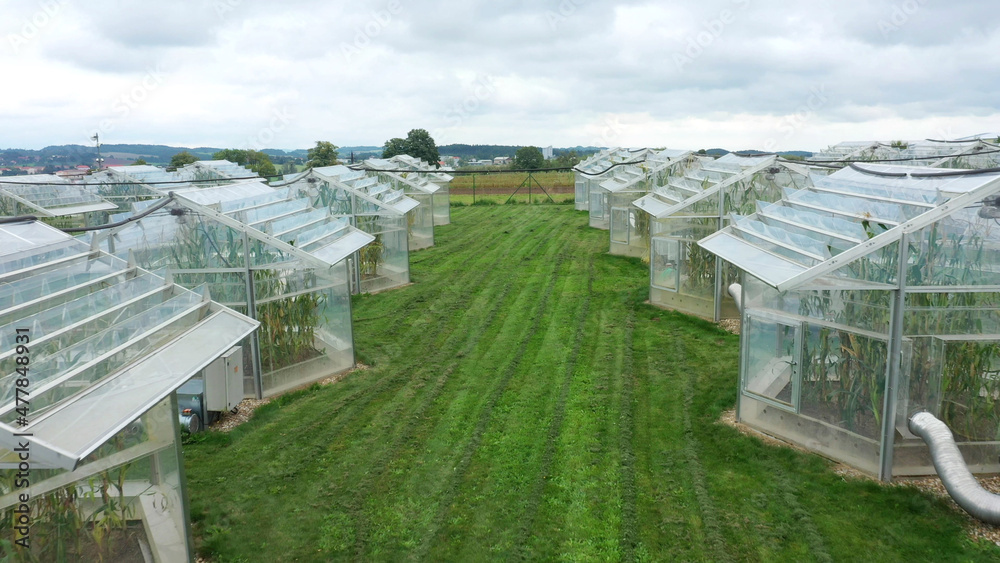 Station greenhouse science research open top chambers climate change ...
